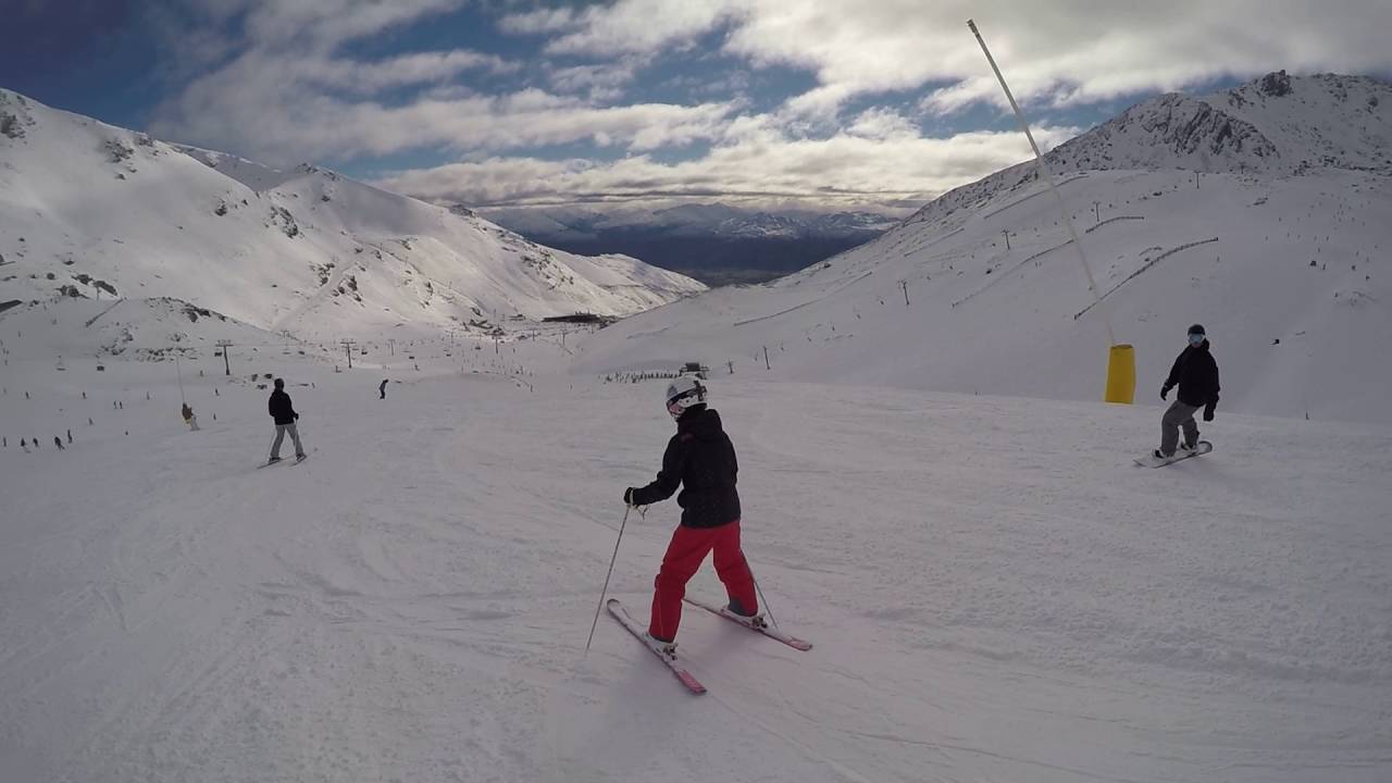 Skiing at The Remarkables, New Zealand - YouTube