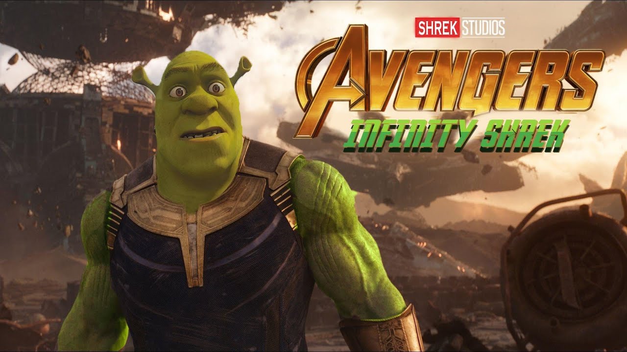 Thanos est Shrek dans Avengers : Endgame ! - YouTube
