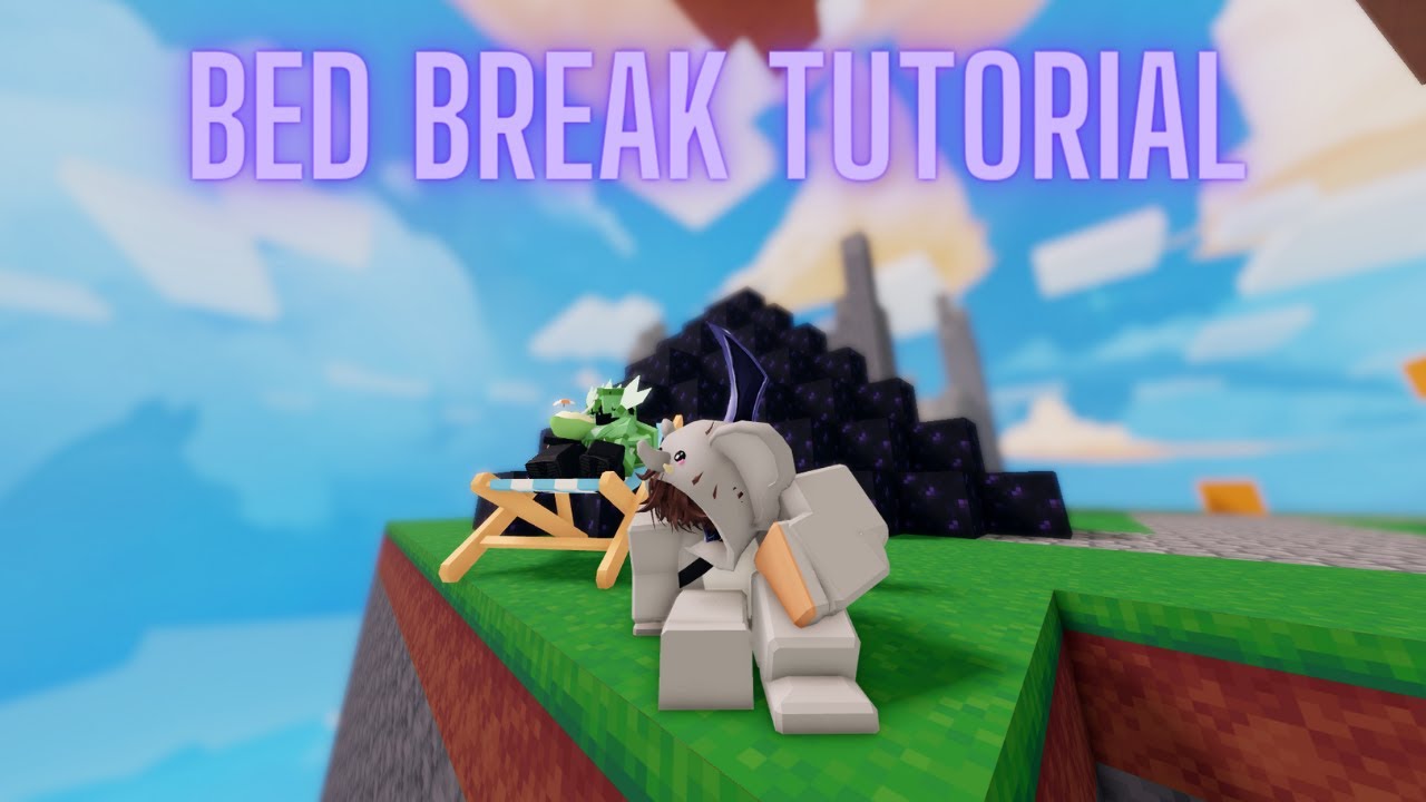 Bed Break Tutorial (Roblox Bedwars) - YouTube