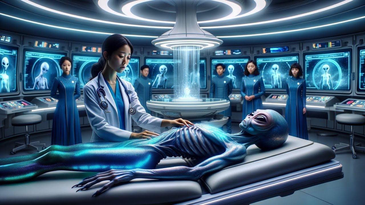 Alien Students Cried At The Wound, The Human Dunked It In Water And ...