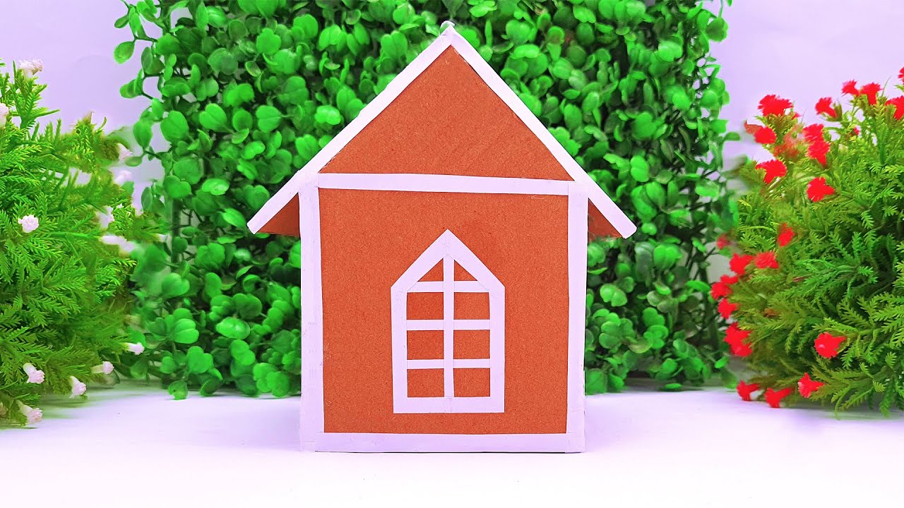 Amazing Cardboard House | DIY Cardboard House | Beautiful Cardboard ...