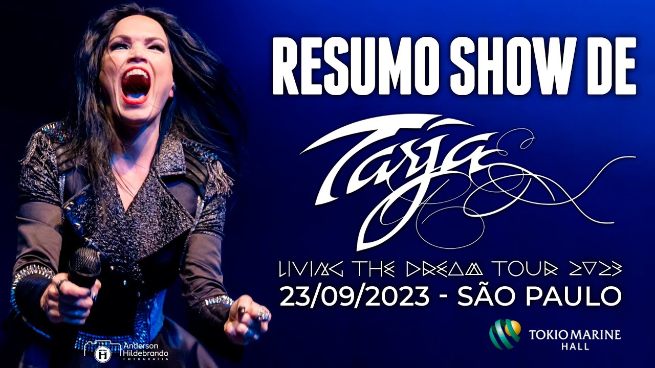 RESENHA - Show de TARJA TURUNEN 23/09 SÃO PAULO - LIVING THE DREAM TOUR ...