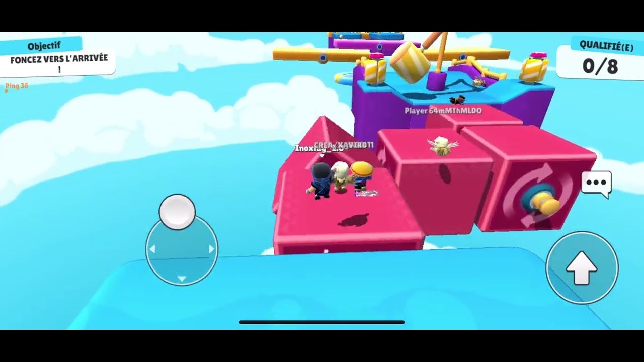 Je teste le mode Sprint Stumble sur Stumble Guys - YouTube