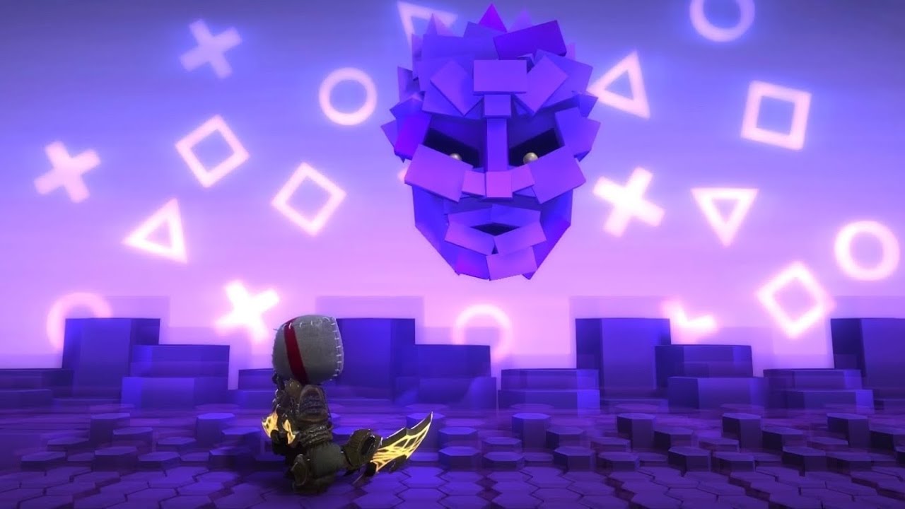 Kratos vs Polygon Man | LittleBigPlanet 3 - YouTube