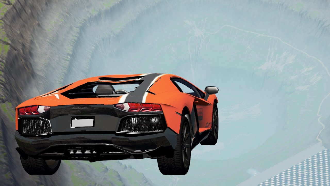 Cars VS the HIGHEST jump in BeamNGDrive #2 - BeamNGdrive crashes ...