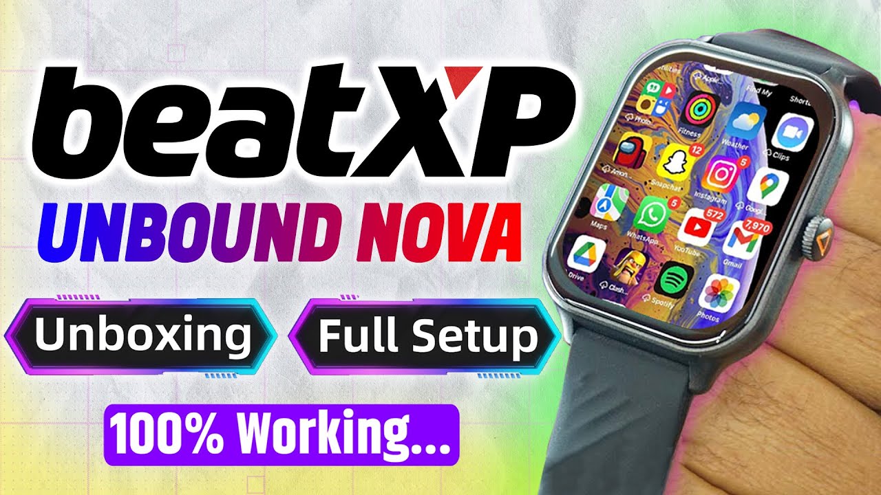 BeatXP Unbound Nova Smartwatch Connect to Phone | BeatXP Unbound Nova ...