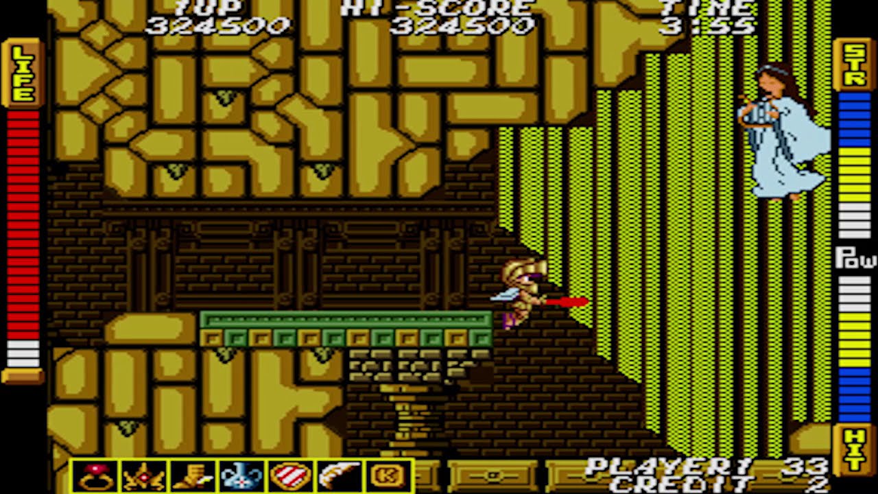 Athena (Arcade Ver.): Stage 7: World of Labyrinth - YouTube