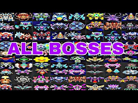 SPACE SHOOTER ALL BOSSES FIGHT WITH ALL NEW SHIP || F3 NEW SHIP FIGHT ...