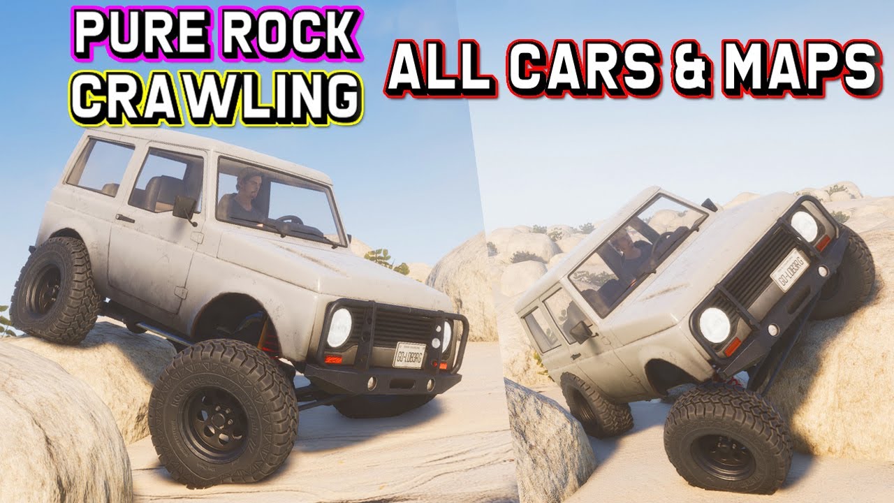 Pure Rock Crawling - All Cars & Maps Gameplay PC Steam 4K - YouTube