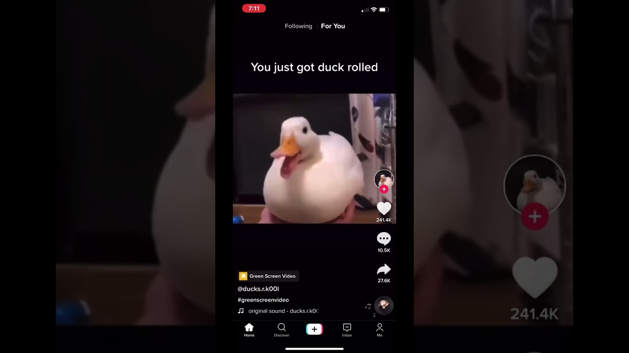 You just got duck rolled - YouTube