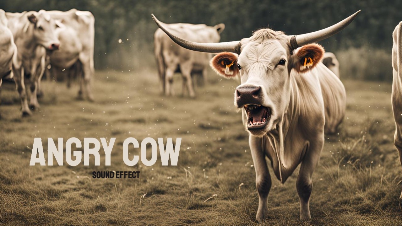 Angry Cow Sound Mooing - YouTube