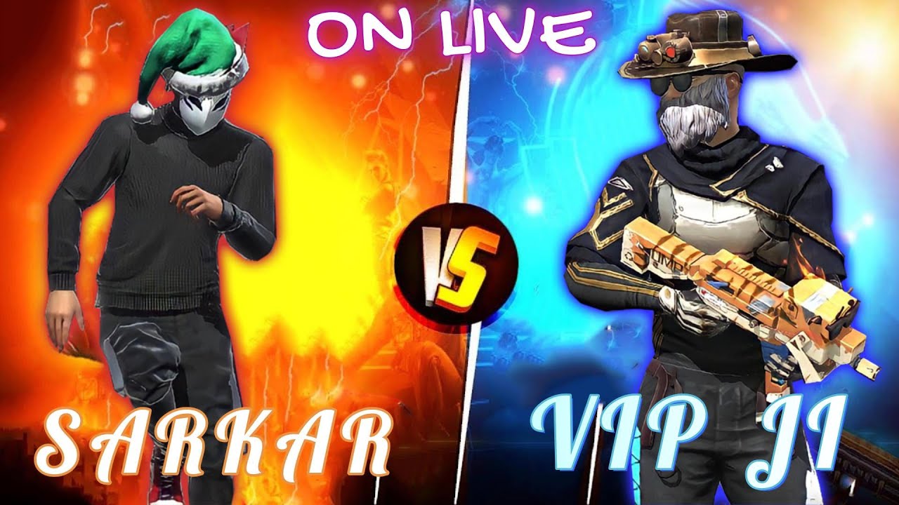 PRC Sarkar vs VIP Ji Unexpected Reaction 😱 ON Live 🔴 CS Rank Hard ...