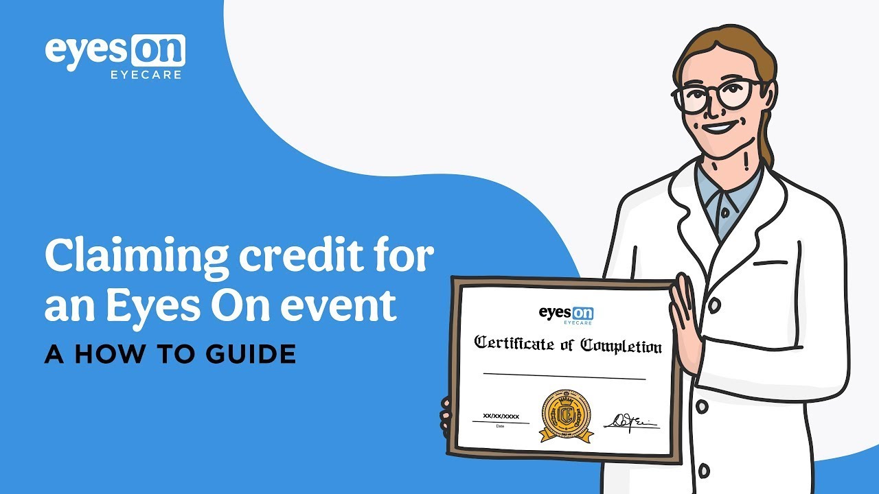 Claiming credit for an Eyes On event - YouTube