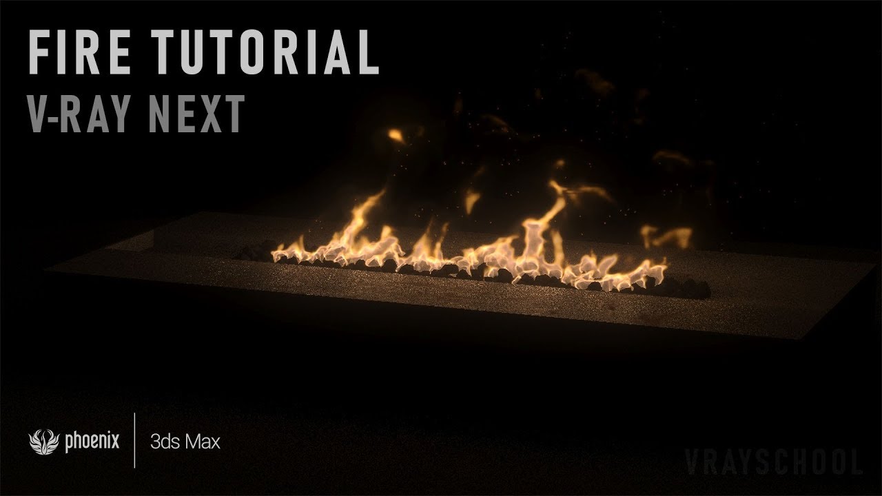 Fire with VRAY NEXT and Phoenix FD for 3Ds Max | VFX for ArchVIZ - YouTube