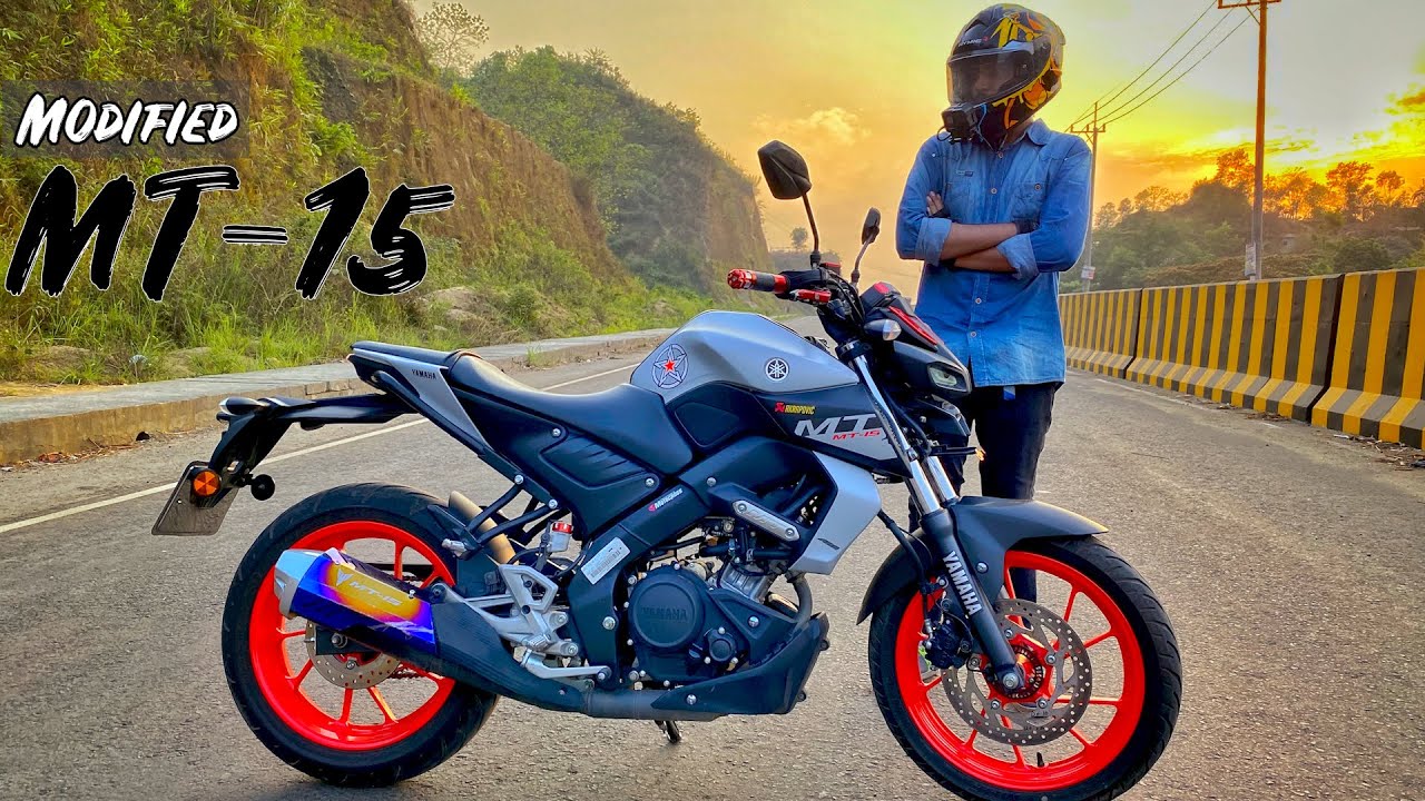 Yamaha MT-15 Full Review | Modified | 7000Km | Mark 97 | - YouTube