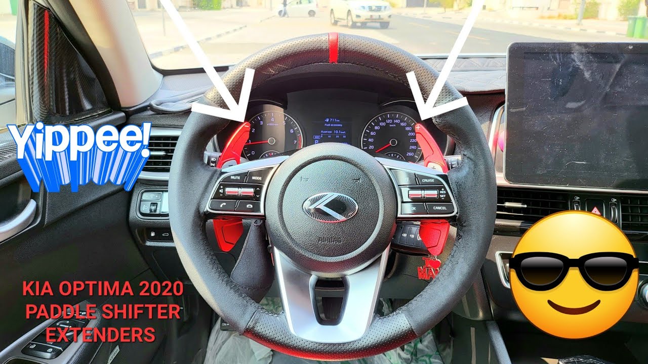 Kia optima 2020 | Paddle shifters | Extension - YouTube