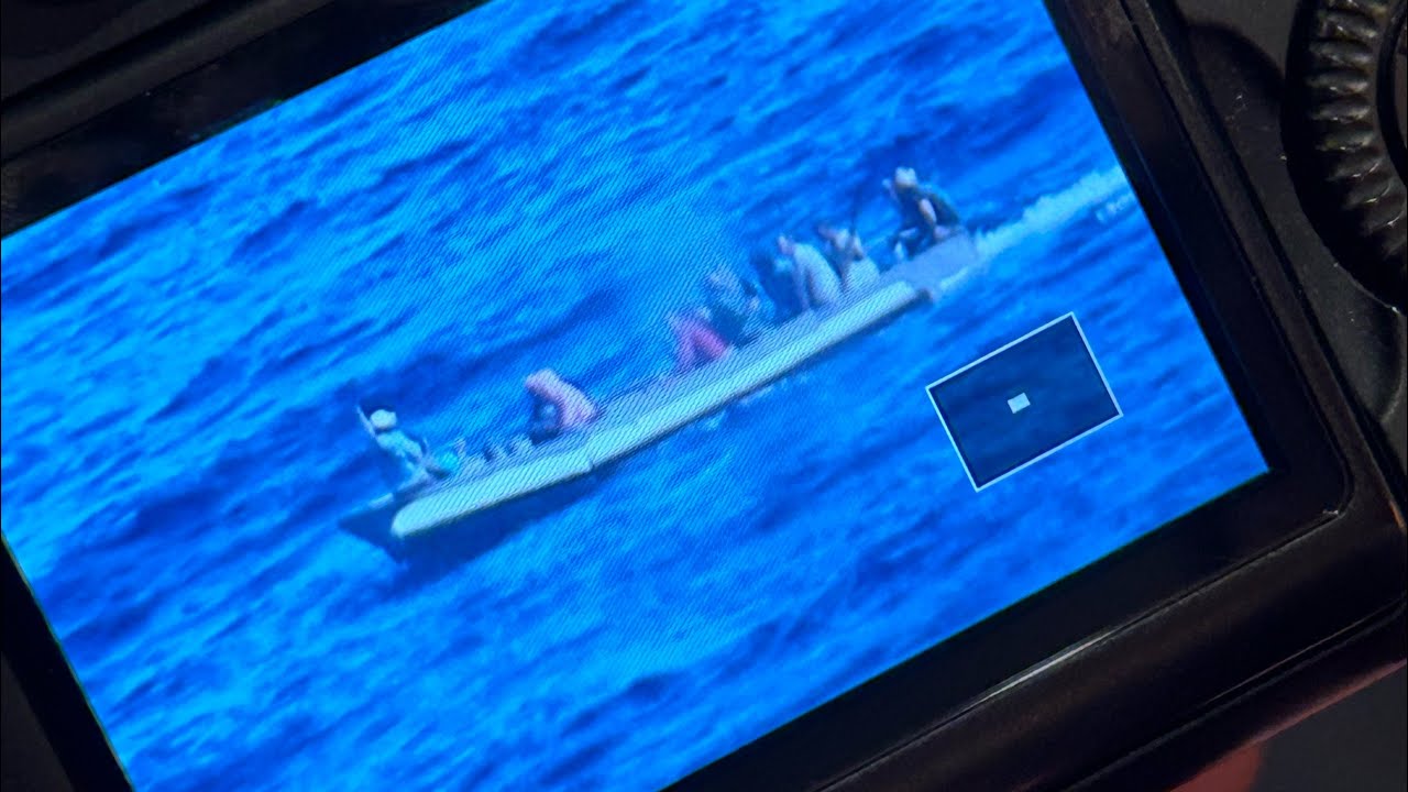 Escaping Cuba. Disney Dream finds a boat full of people trying to ...