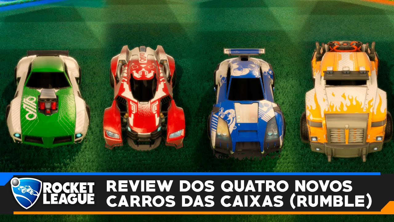 Rocket League: REVIEW DOS 4 NOVOS CARROS! Dominus GT, Takumi RX-T ...