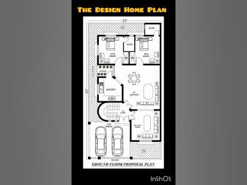35X65 South facing house plan || 35X65 house plan || 35X65 home design || 2275 Sqft 🏠 plan || # ...