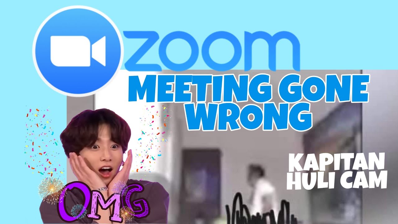 ZOOM MEETING GONE WRONG ||huli sa zoom ang dalawang opisyal ng isang ...