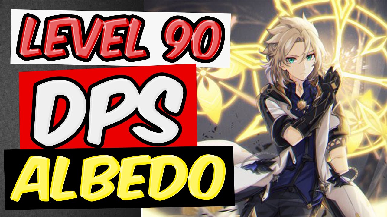 LEVEL 90 ALBEDO DPS/DAMAGE BUILD GENSHIN IMPACT | Albedo DPS - YouTube