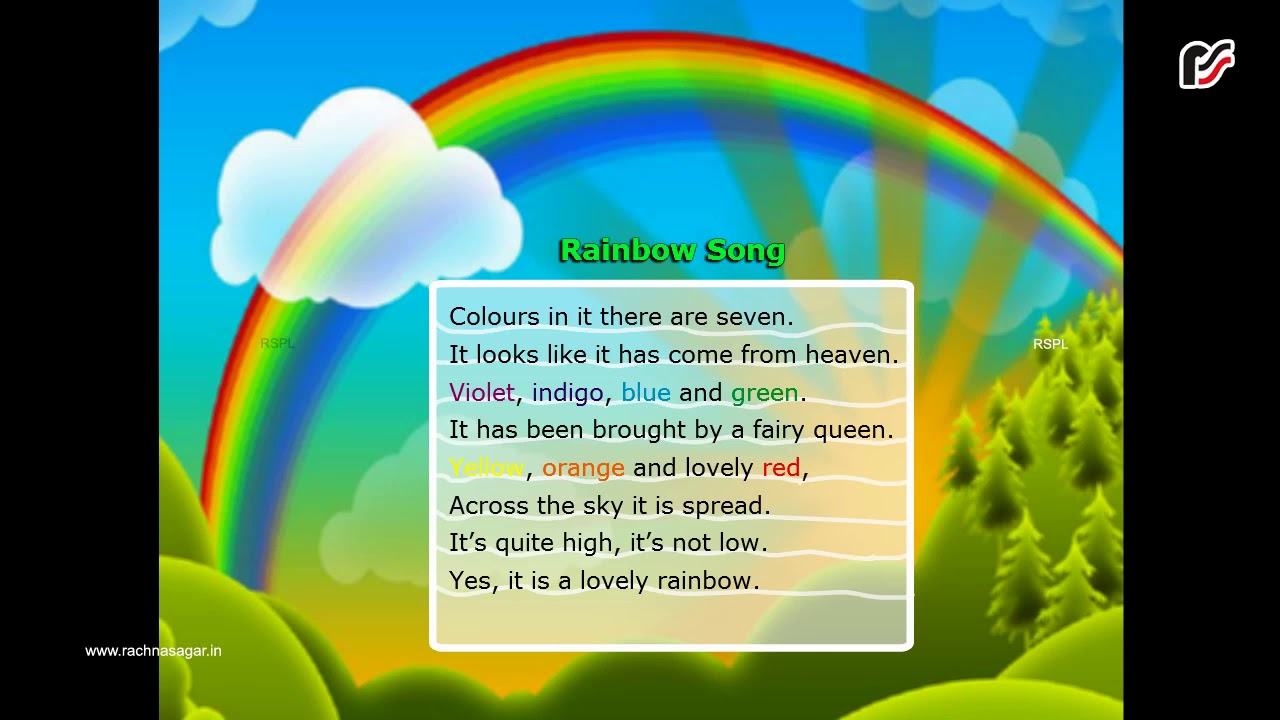 Rainbow song - YouTube
