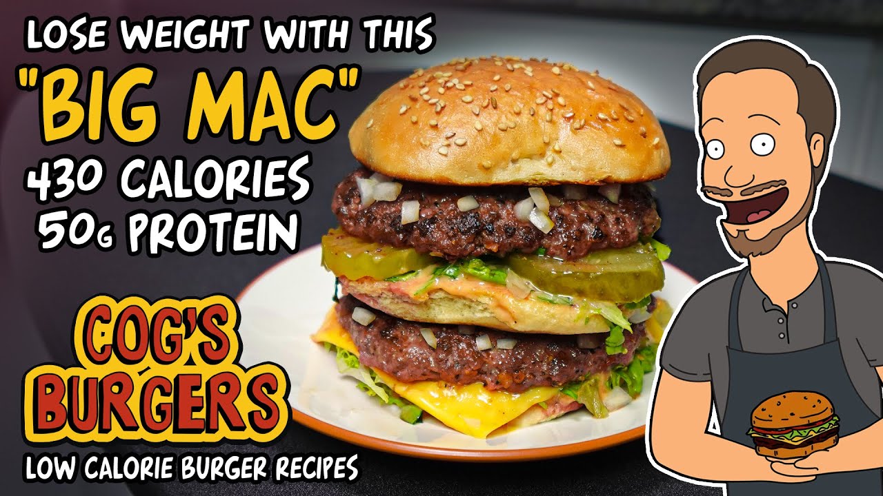 Make this Big Mac and LOSE WEIGHT! Only 430 calories! - YouTube