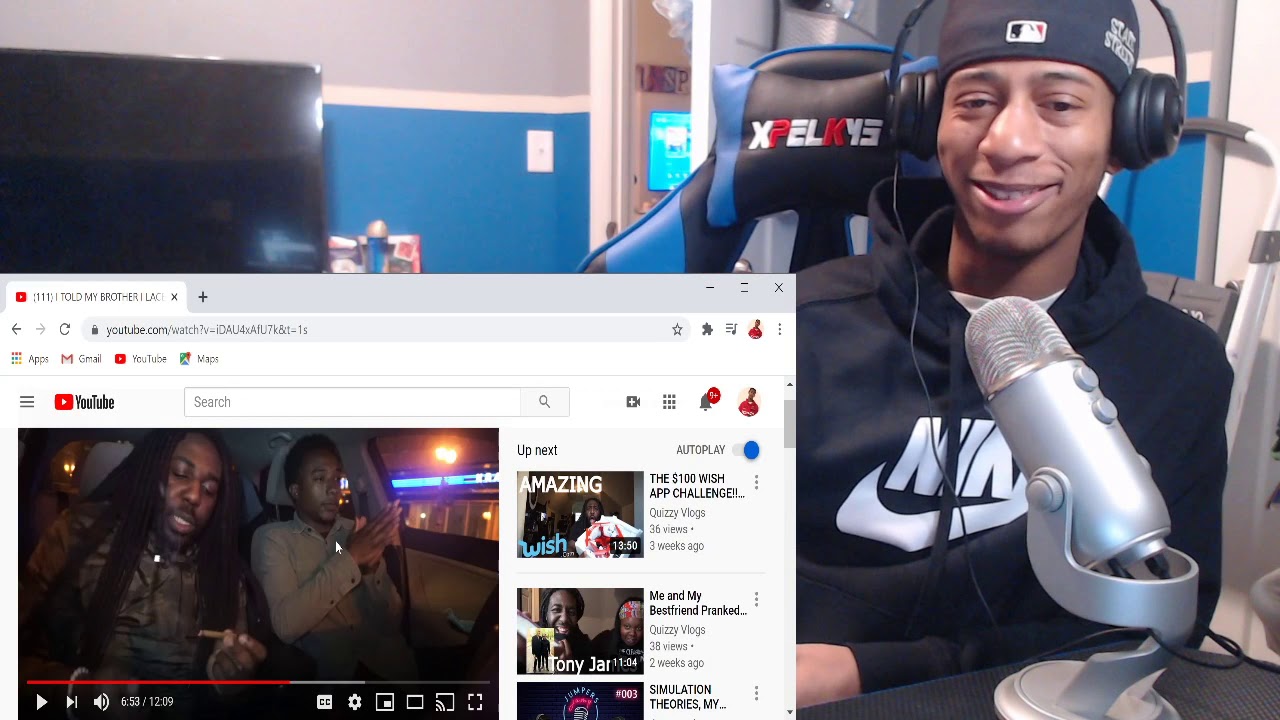 I TOLD MY BROTHER I LACED THE BLUNT prank gone bad (reaction) - YouTube