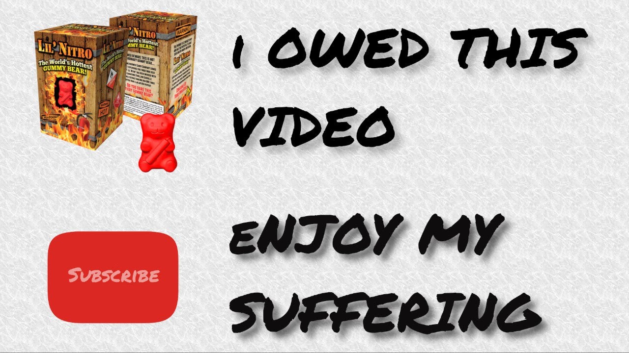 #littlenitro Spicy challenge 9million Scoville units - YouTube