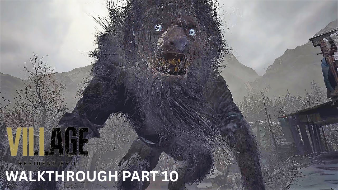 RESIDENT EVIL 8 WALKTHROUGH PART 10 - VARCOLAC ALFA! - YouTube