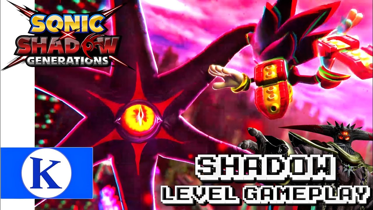 Brand New Shadow Level Gameplay From Sonic X Shadow Generations ...