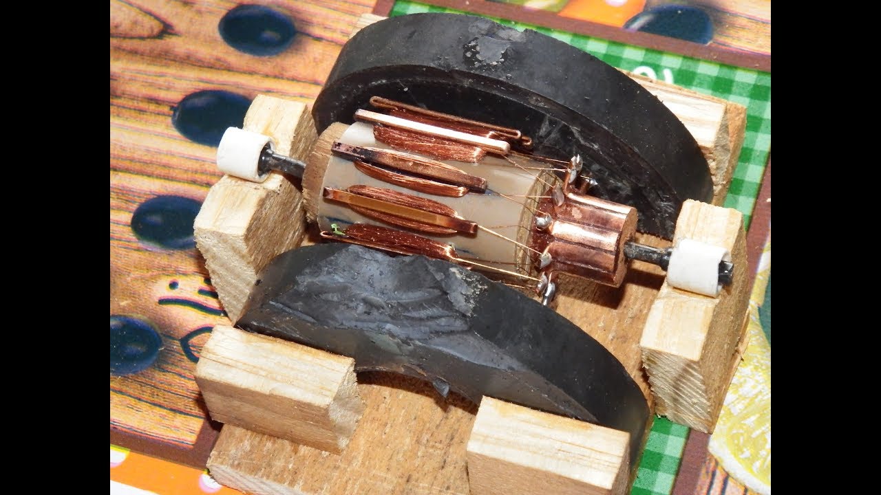 motor cc ima permanente - YouTube