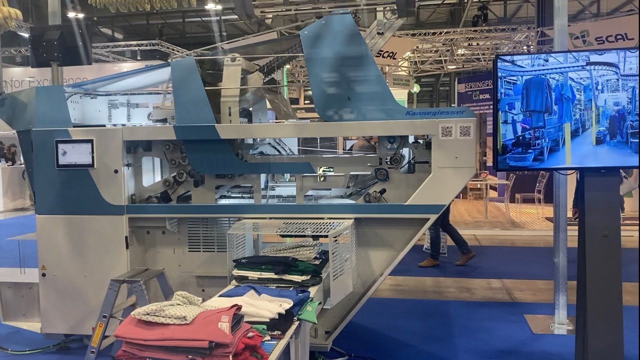 Kannegiesser Folding Robot | Folds Almost Every Garment in Seconds ...