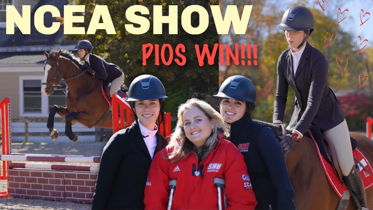 NCEA college horse show vlog!!! - YouTube