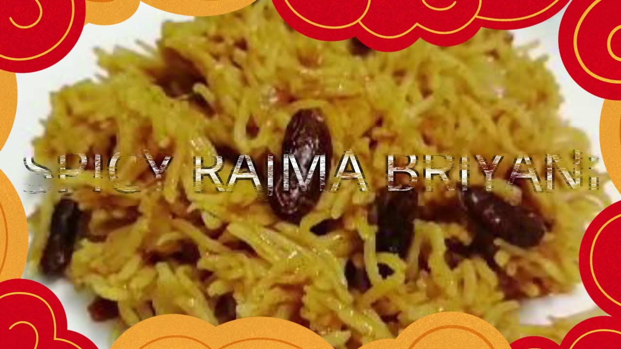 Rajma Biryani in Pressure cooker-Kidney Beans Rajma Biryani - Rajma ...