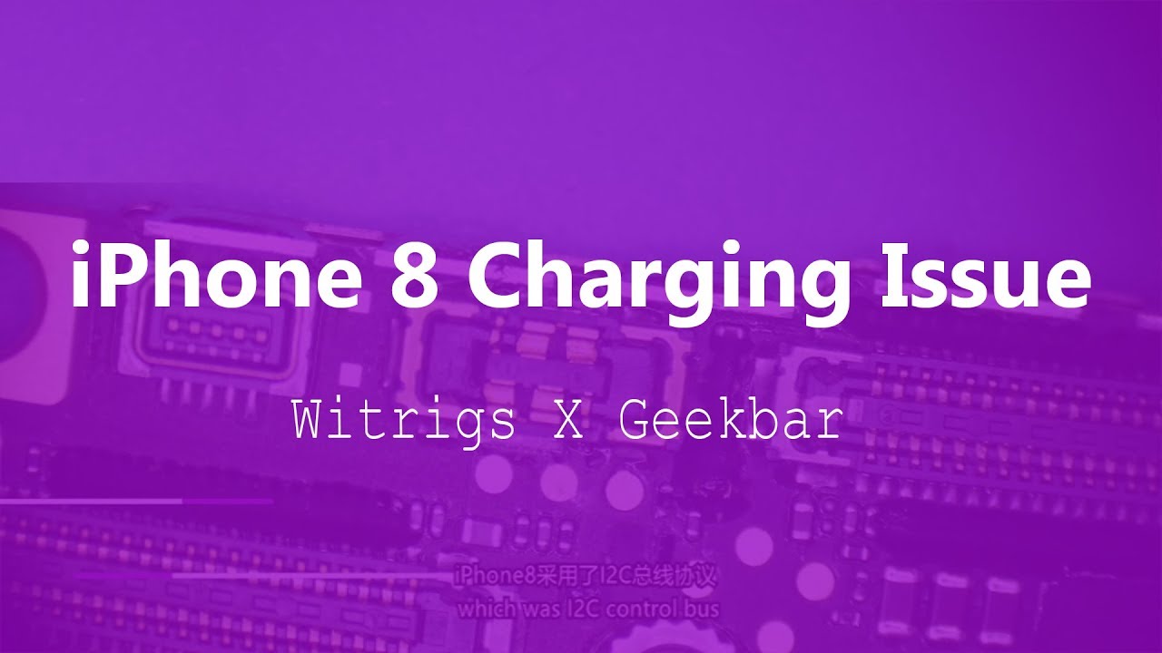 Chip Level Repairing: how to fix iPhone 8 Charging Issue? - YouTube