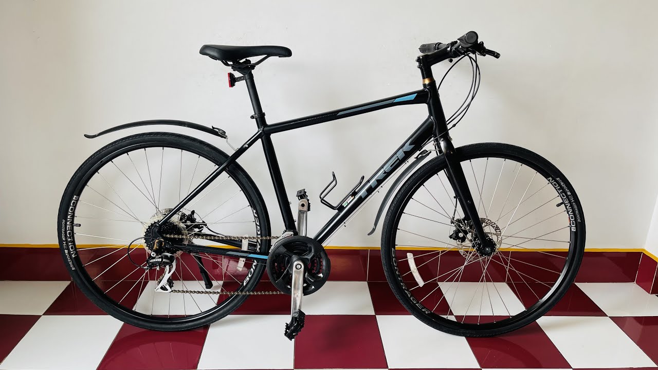 Đã bán- xe đạp nhật bãi- TOURING TREK FX2 FULL NHÔM PHANH ĐĨA ...