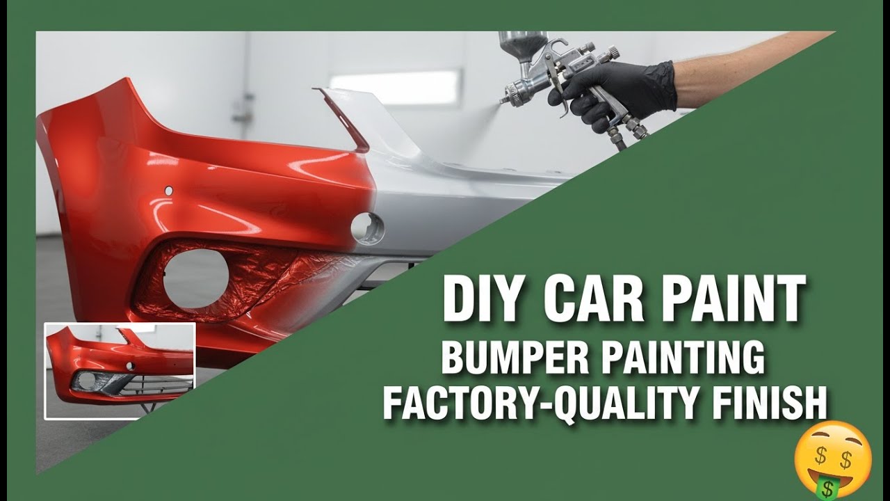 DIY Car Paint: Bumper Painting Step-by-Step Guide for a Factory-Quality ...