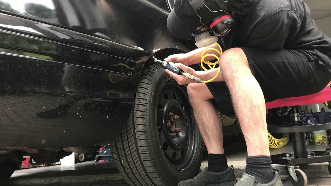 2007 ford crown vic rust removal Large - YouTube