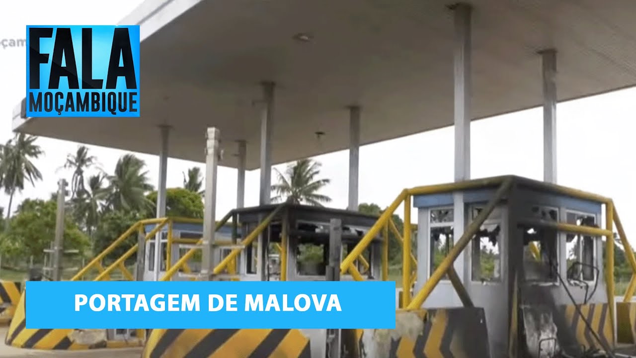 População destrói portagem d Malova, no distrito da Massinga, na ...