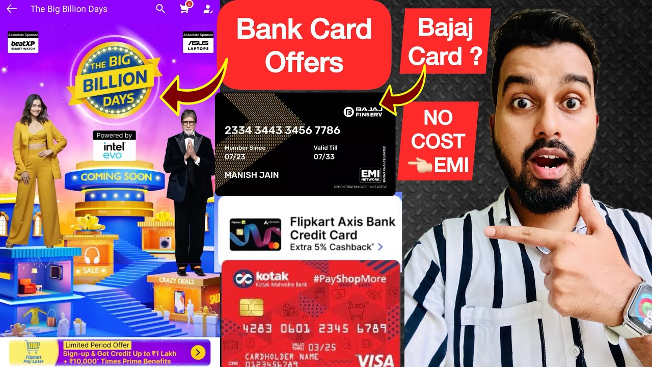 Big Billion Day Sale All Bank Card Offers😍| Big Discount | iPhone ...