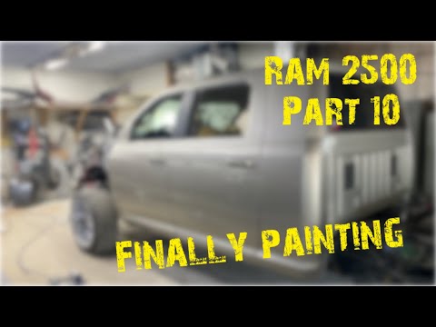 ram 2500 finally gets a paint job - YouTube