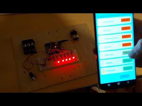 Flutter+Arduino Light and Lock Bluetooth Control - YouTube