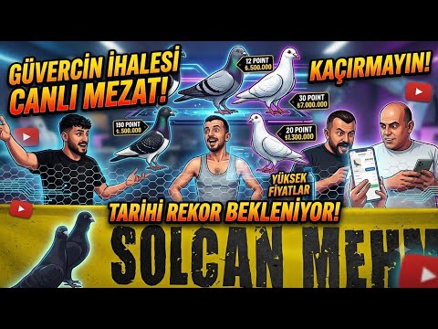 ADANA GÜVERCİN İHALESİ (SOLUCANİN  MEZATI ) #part1  #güvercin #mezatvakti 