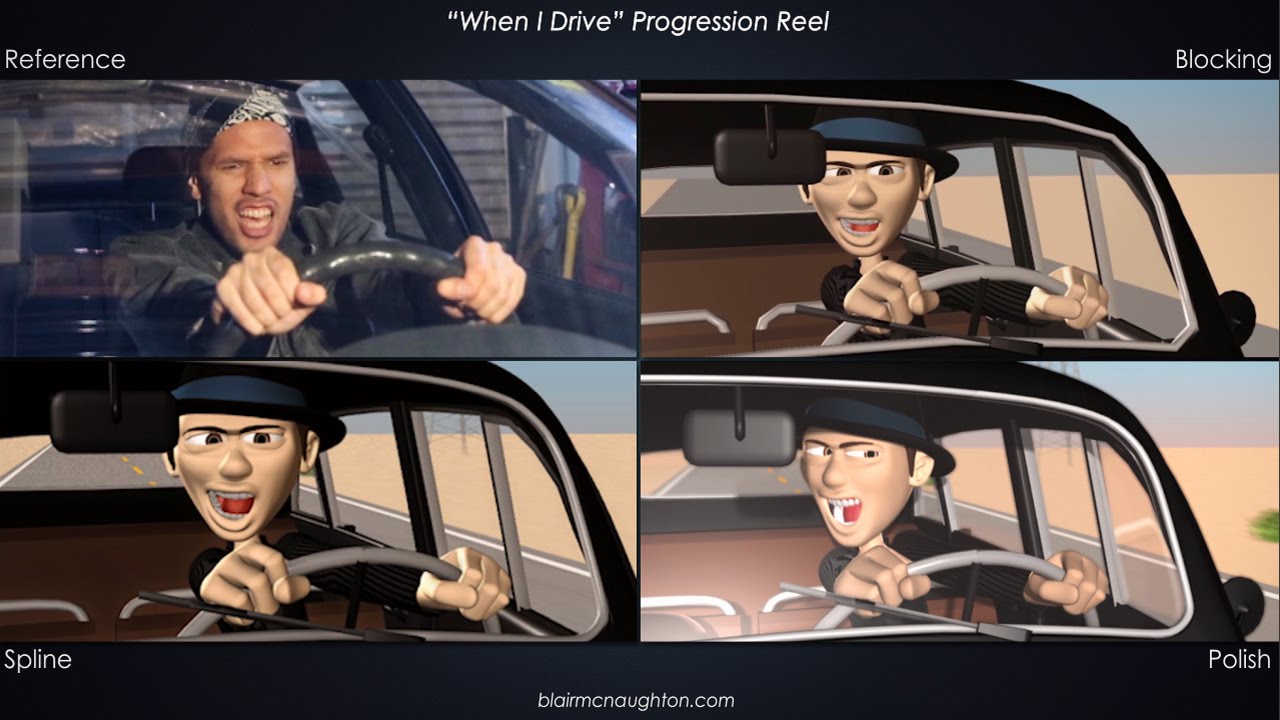 "When I Drive" Progression Reel - YouTube