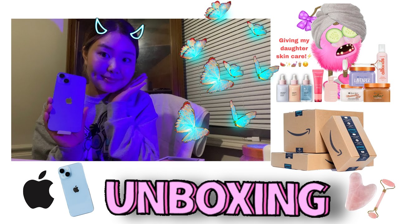 Unboxing hiij uzew kk🤭🍎📦(IPhone 14 Plus Unboxing at 2AM) - YouTube