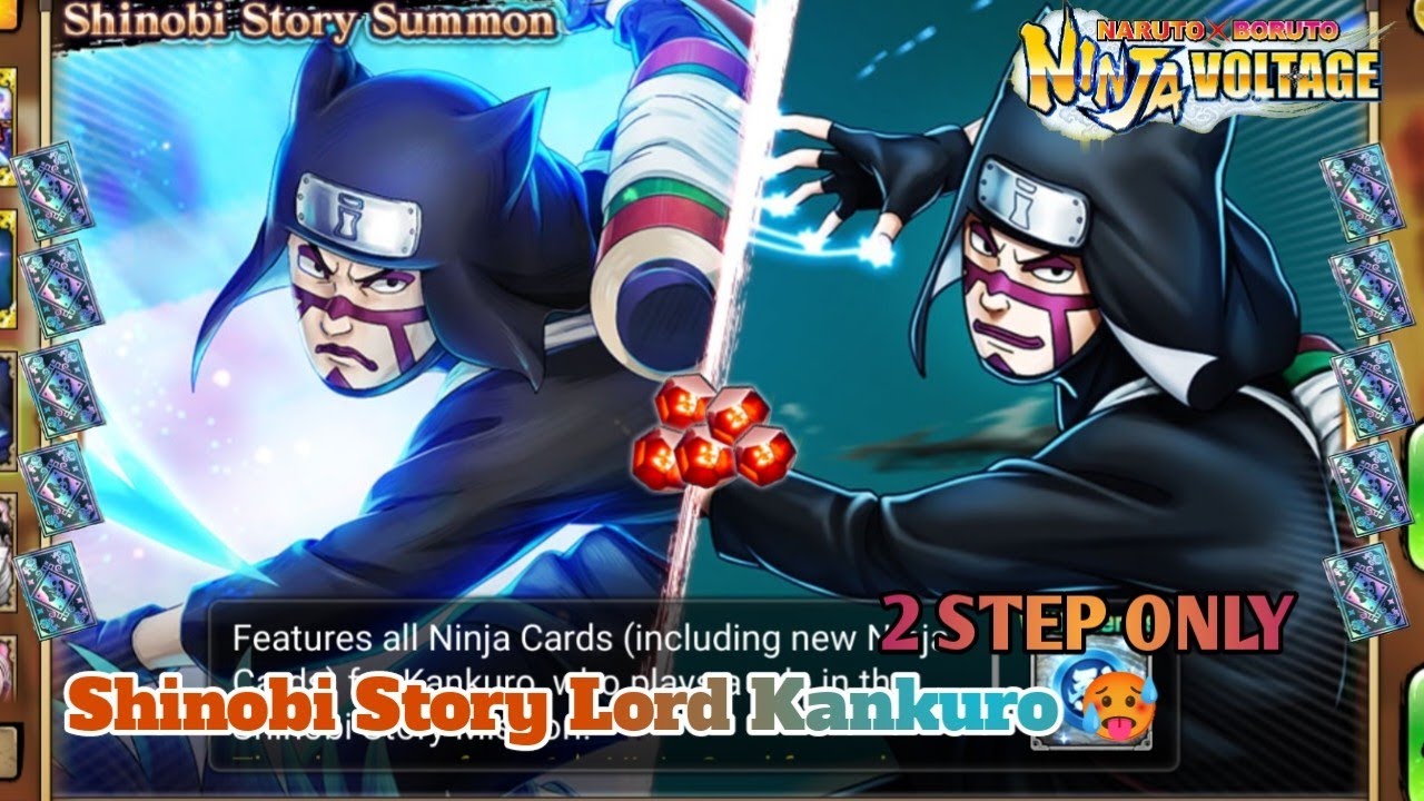SUMMON BANNER Lord Kankuro | Lord is back 😎 - NxB Ninja Voltage - YouTube