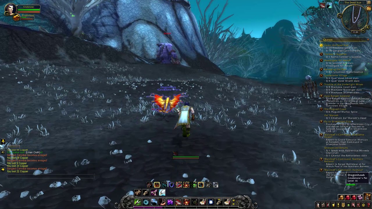 Down the dead Scar, World of Warcraft pt 30 - YouTube