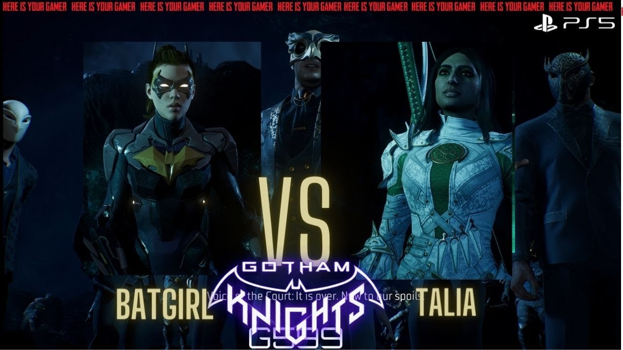 Gotham Knights | Batgirl Epic final Boss fight | PS5 | No Commentary ...