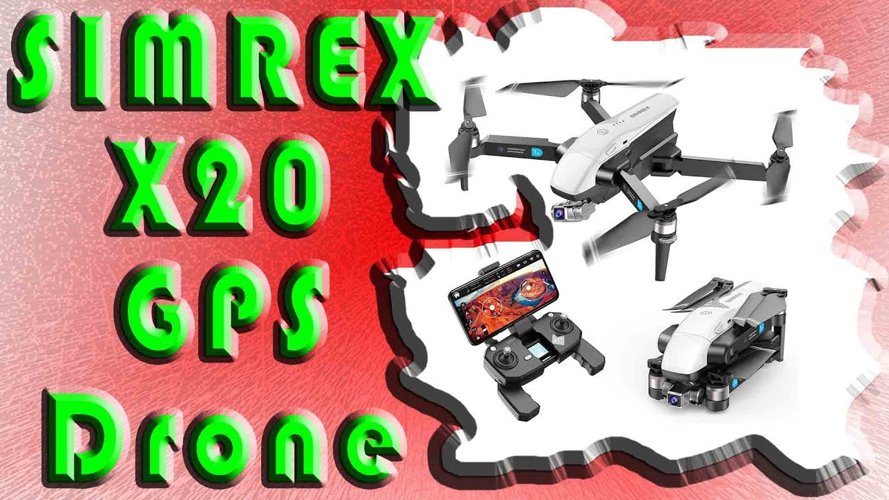 Best Buy SIMREX X20 GPS Drone with 4K HD Camera - YouTube